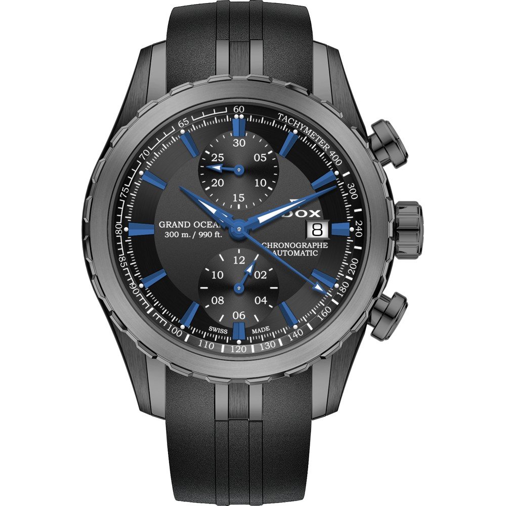 Montre Edox Grand Ocean 09800 357GNCA NIBU • EAN: 7640428083709 • Montre.be